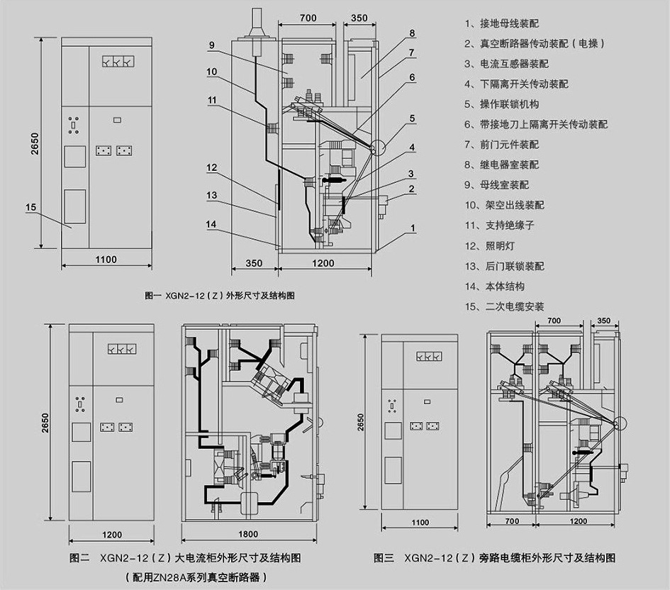 XGN2-12箱型固定式金属封闭开关设备 - 警示灯_防爆风机 - 浙江顺通电气有限公司